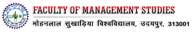 Faculty of Management Studies :: Mohanlal Sukhadia University Udaipur