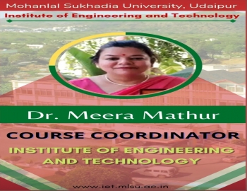 Institute of Engineering and Technology :: Mohanlal Sukhadia University ...